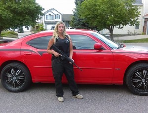 Monica Riley who wanted to be immobile dieting after falling pregnant