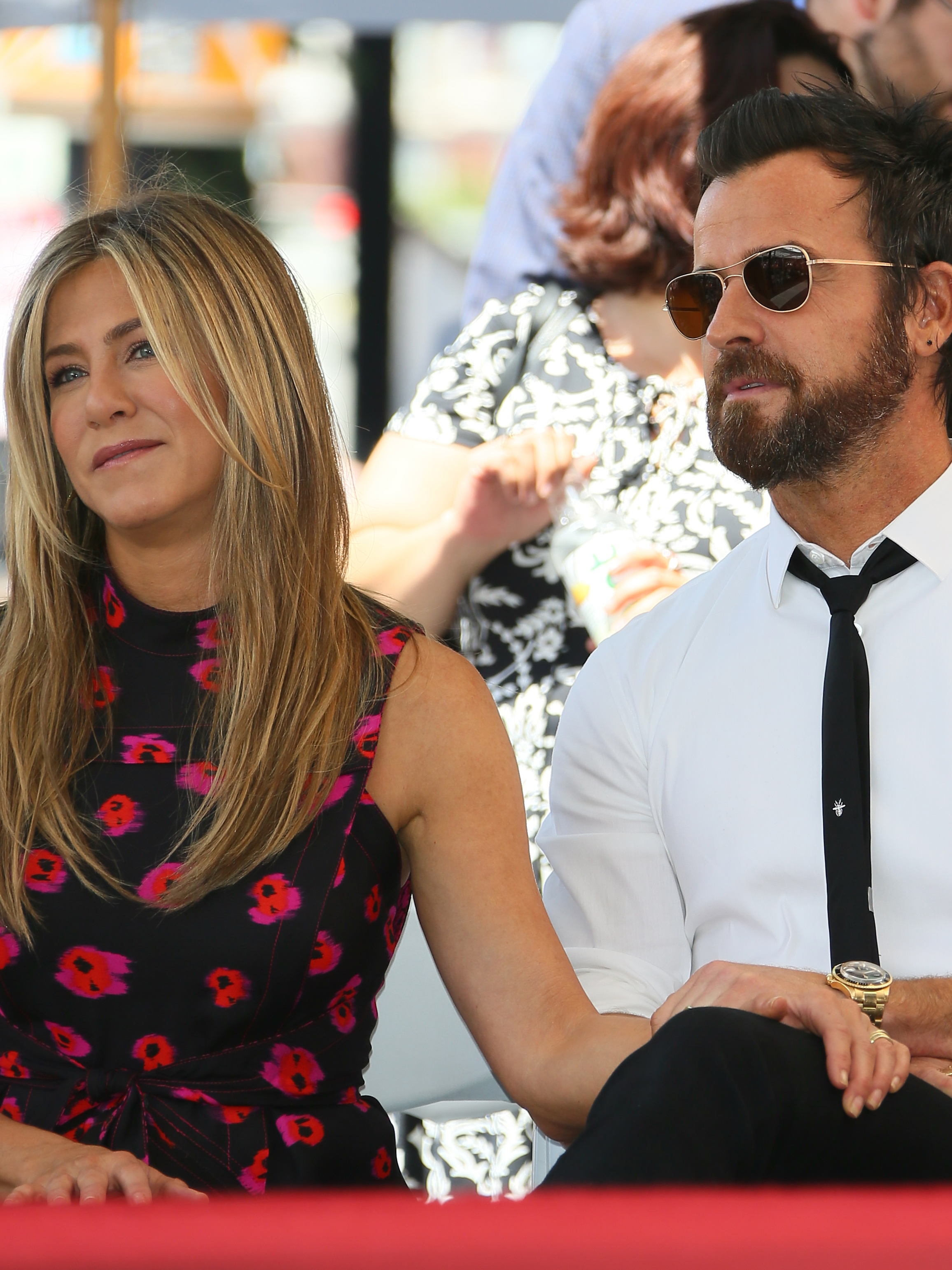 Jennifer Aniston reunites with ex-husband Justin Theroux after ... Jennifer Aniston reunites with ex-husband Justin Theroux after ...