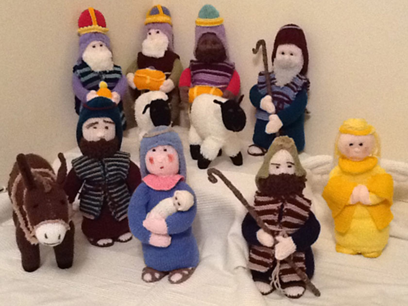Nativity scene pattern that's perfect for Christmas