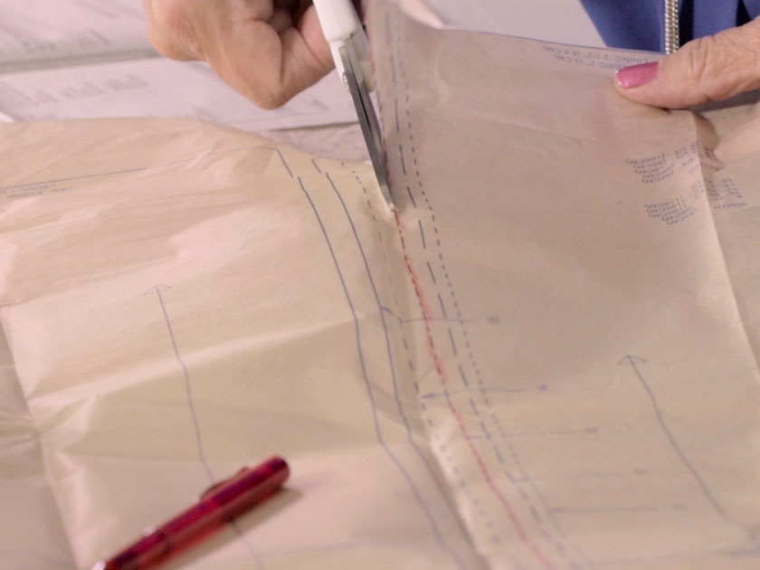 How To Cut Fabric With A Paper Pattern