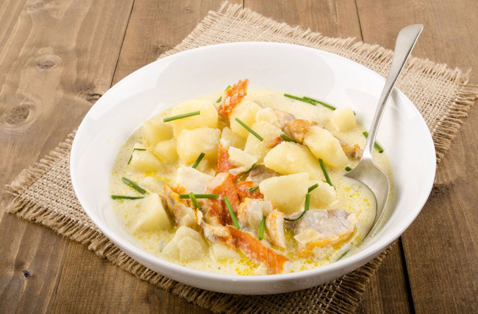 Smoked Haddock Chowder | American Recipes | GoodtoKnow