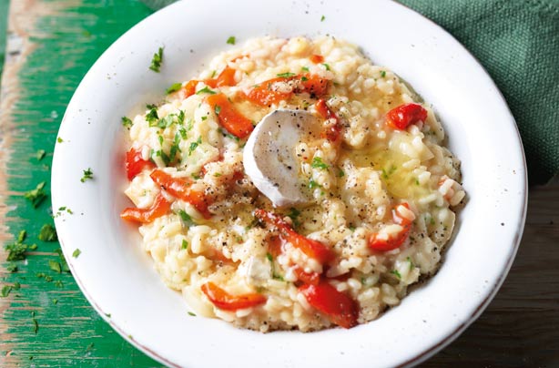 Red Pepper And Goats' Cheese Risotto | Dinner Recipes | GoodtoKnow