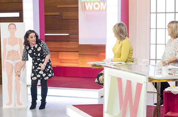 Lisa Riley returns to Loose Women after recovering from her skin ...