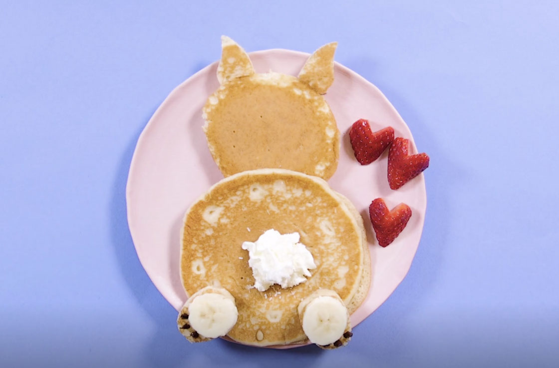 Rabbit Pancakes | Breakfast Recipes | GoodtoKnow