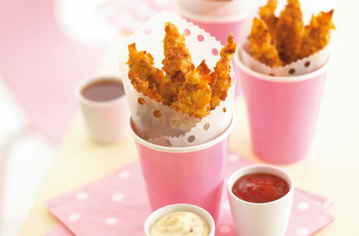 Make with kids: Annabel Karmel's chicken dippers
