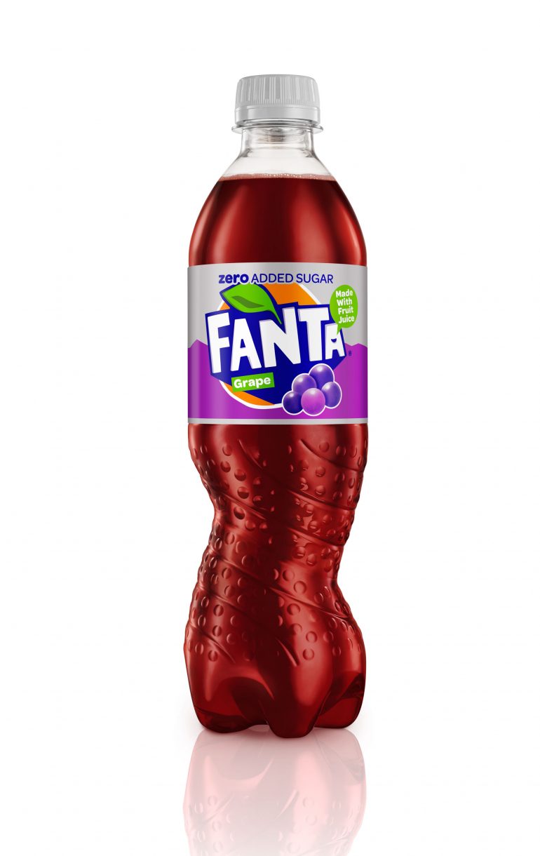 Fanta launches Fanta Grape Zero flavour in the UK for the first time