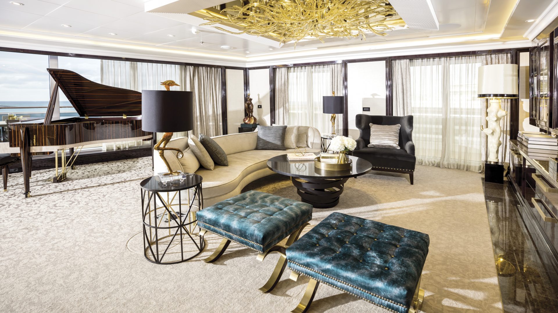 Regent Seven Seas Explorer, home of the Million Pound Cruise